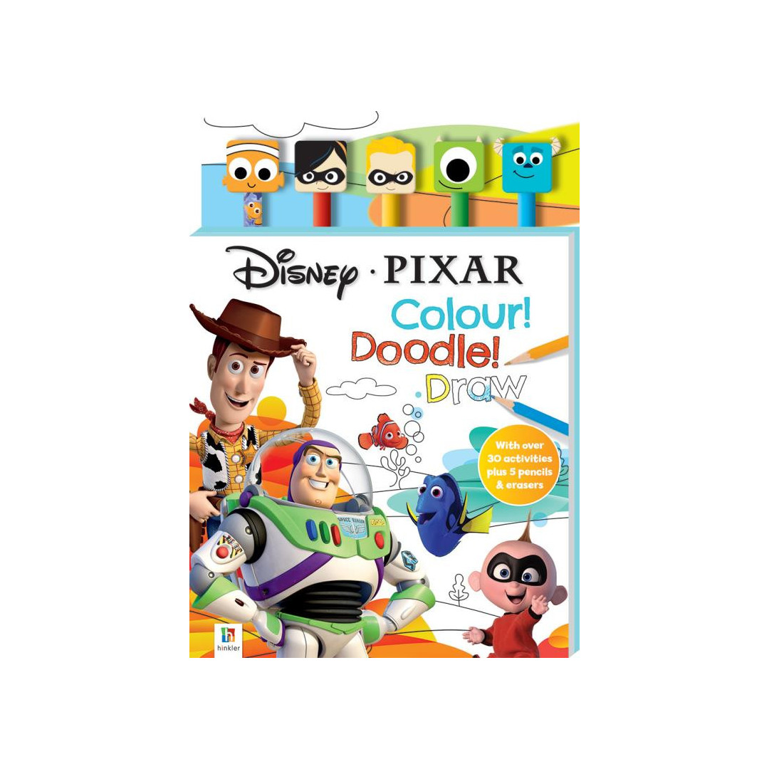 Disney Pixar Colour! Doodle! Draw - Afterpay Available!