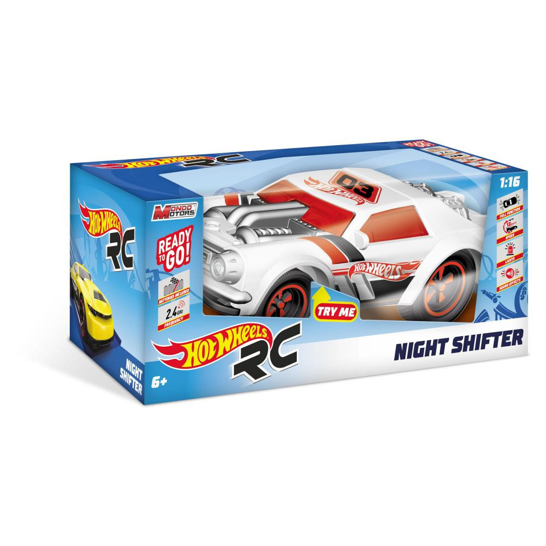 Hot Wheels Radio Control Lights and Sounds Night Shifter