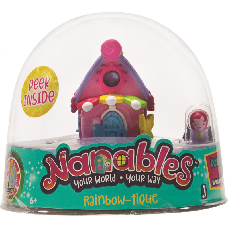 Nanables Small House Cupcake Plate randomly assorted - Shop