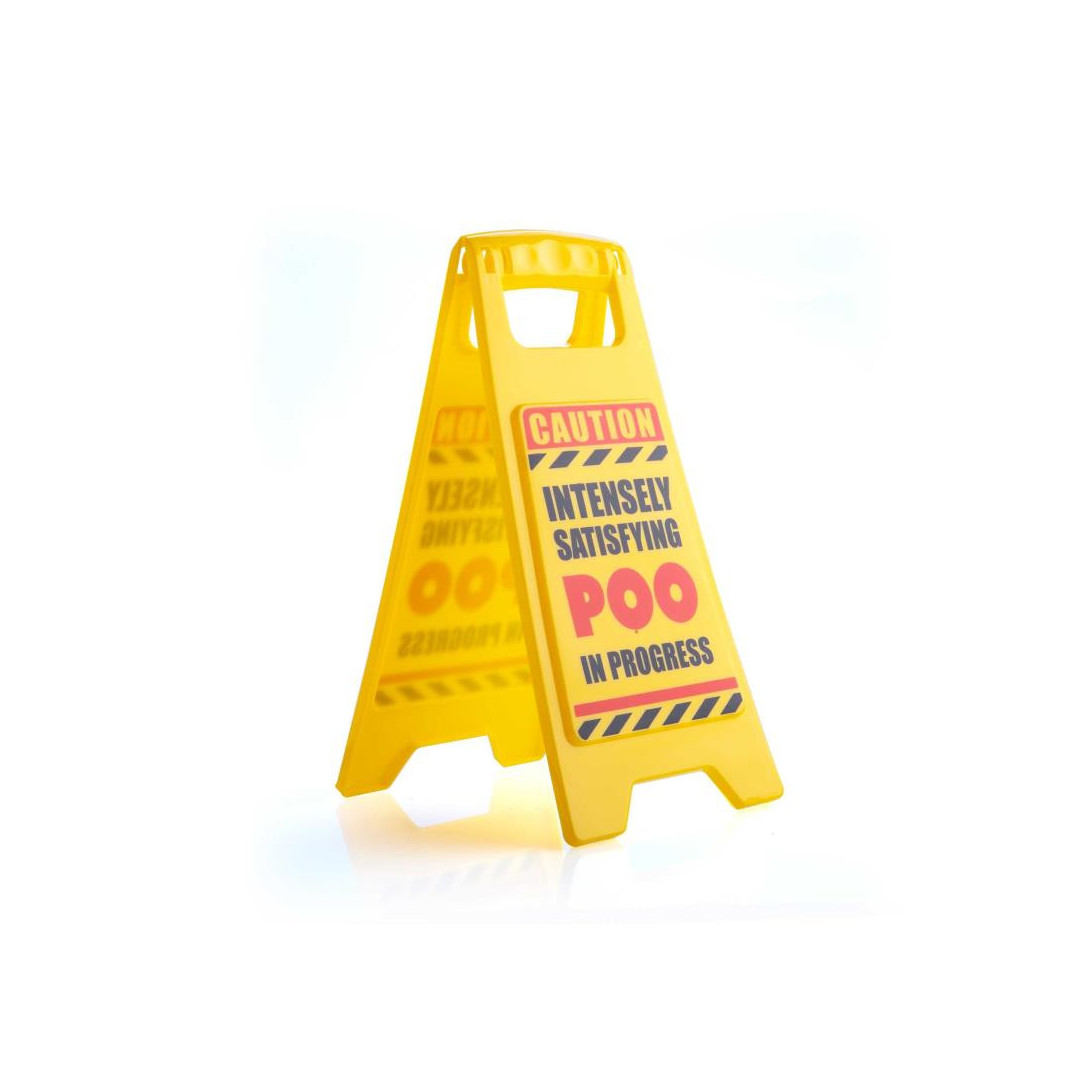 Poo Warning Sign - Afterpay Available!