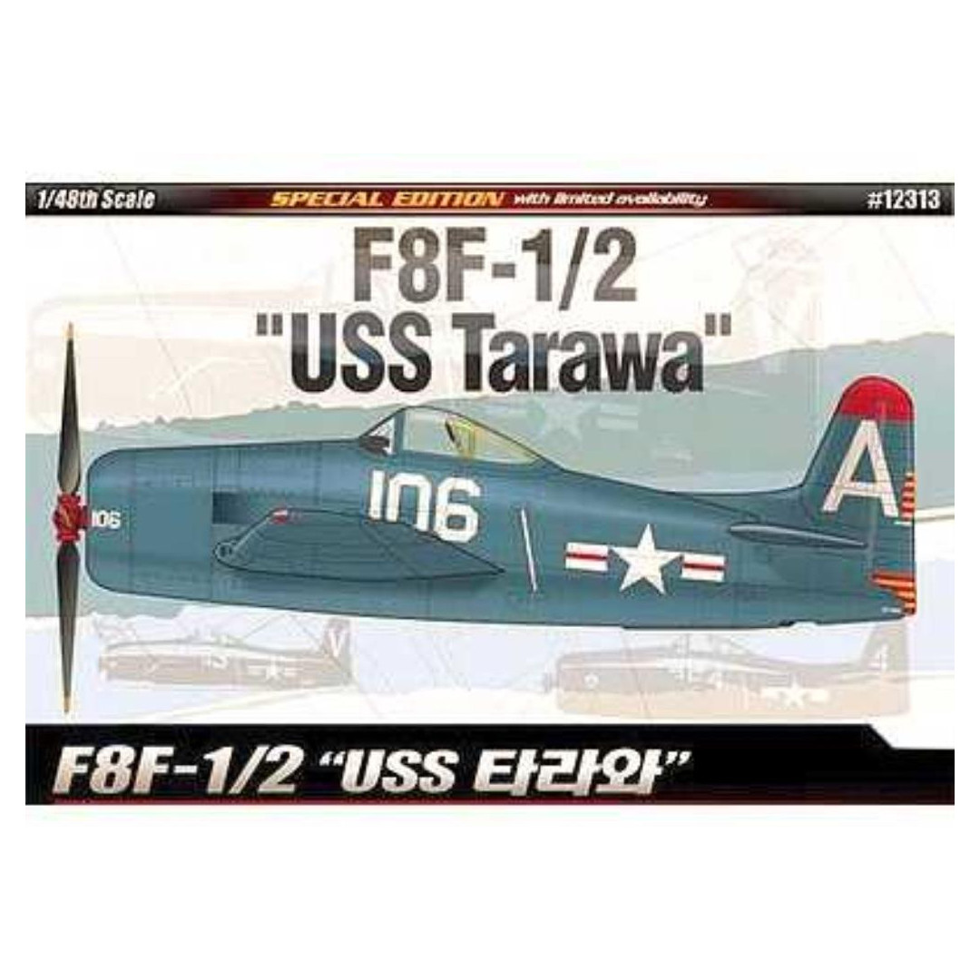 Academy 12313 1/48 F8F-1/2 USS Tarawa Le: Bearcat