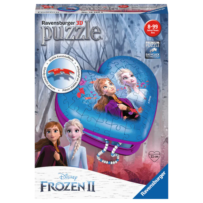 Ravensburger - Frozen 2 3D Puzzle Heart 54Pc - Afterpay