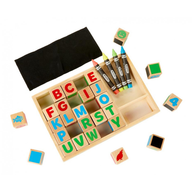 Crayola Alphabet Colour & Play Blocks - Afterpay Available!