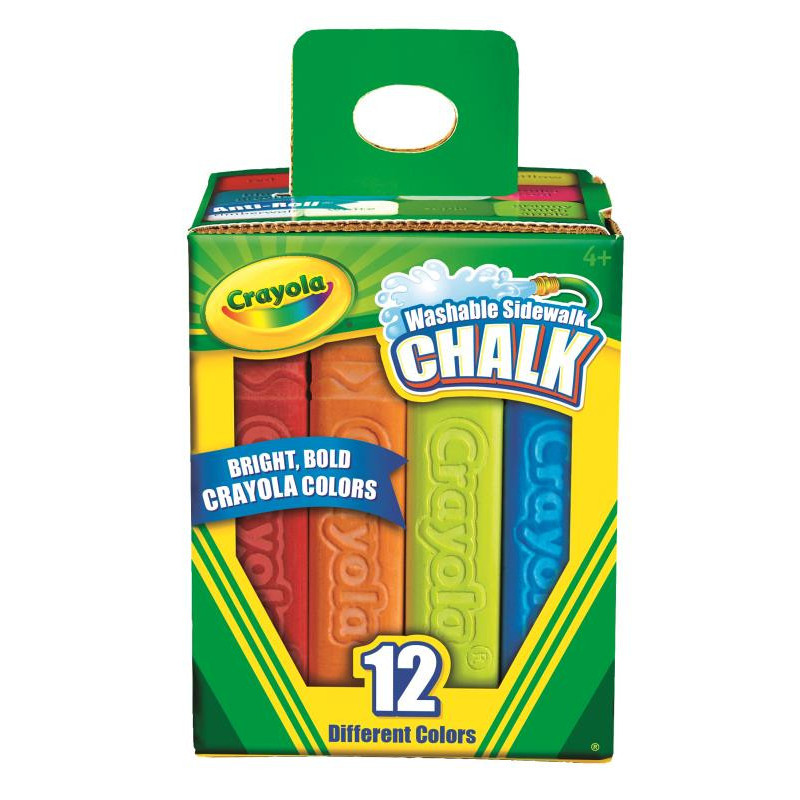 Crayola 12 Pack Side Walk Chalk - Afterpay Available!