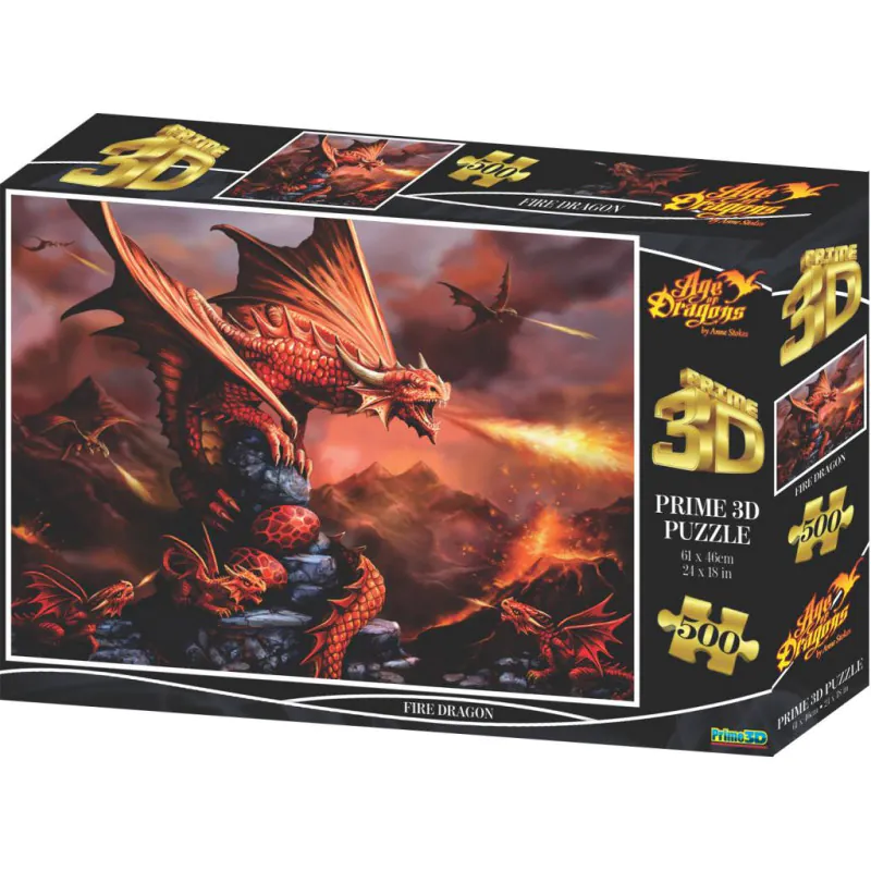 Prime 3D 500pc Puzzle Assorted | Mr Toys Toyworld