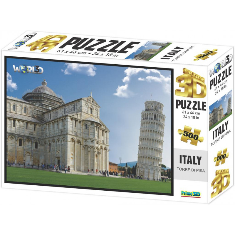 Prime 3D 500pc Puzzle Assorted | Mr Toys Toyworld