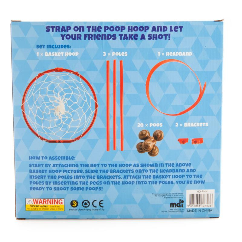 Poo Head Hoop Game - Afterpay Available!