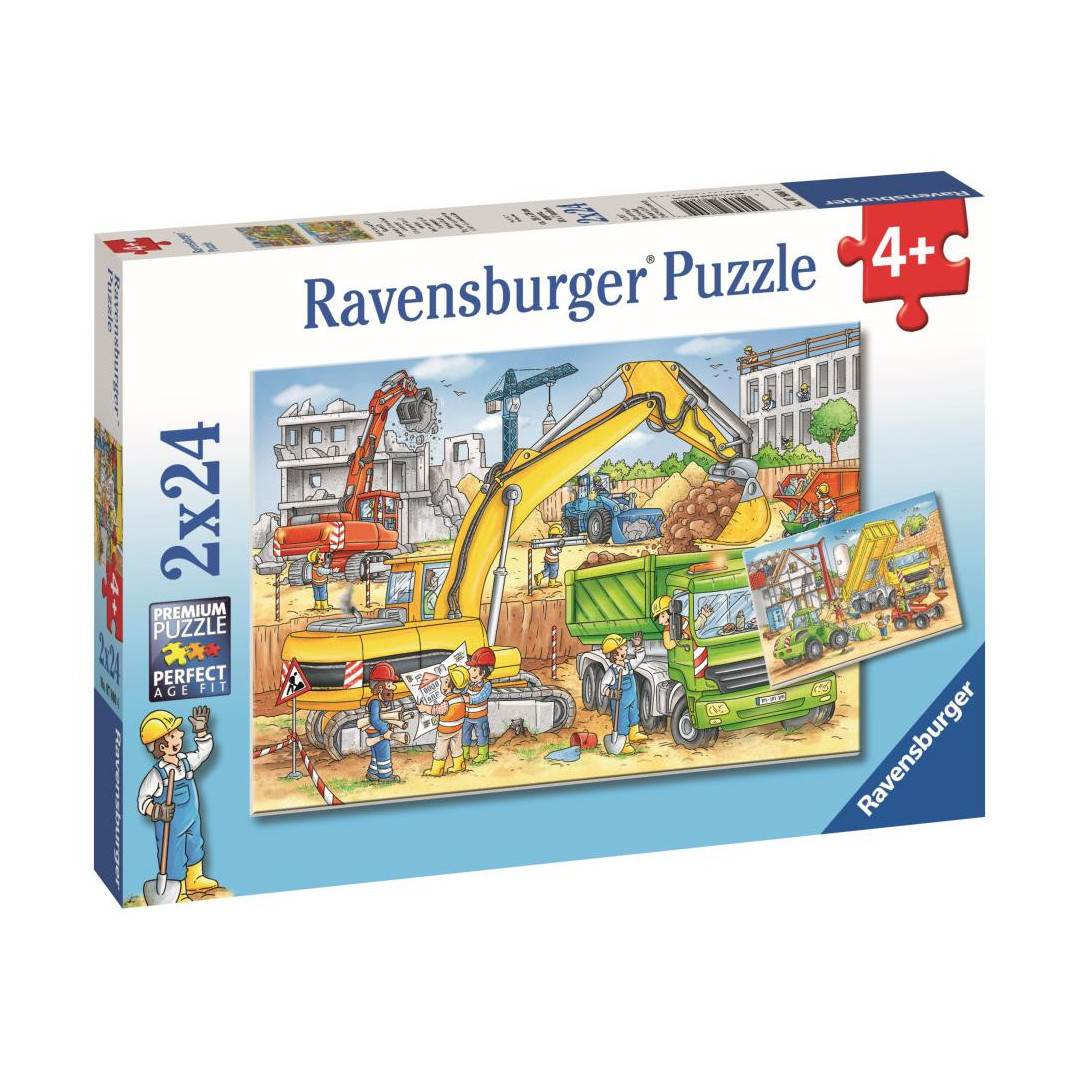 Ravensburger Hard at Work Puzzle 2x24Pc - Afterpay