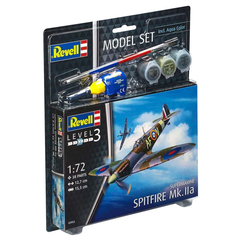Revell Spitfire Mk-IIA 131/01/20 Model Set - Afterpay