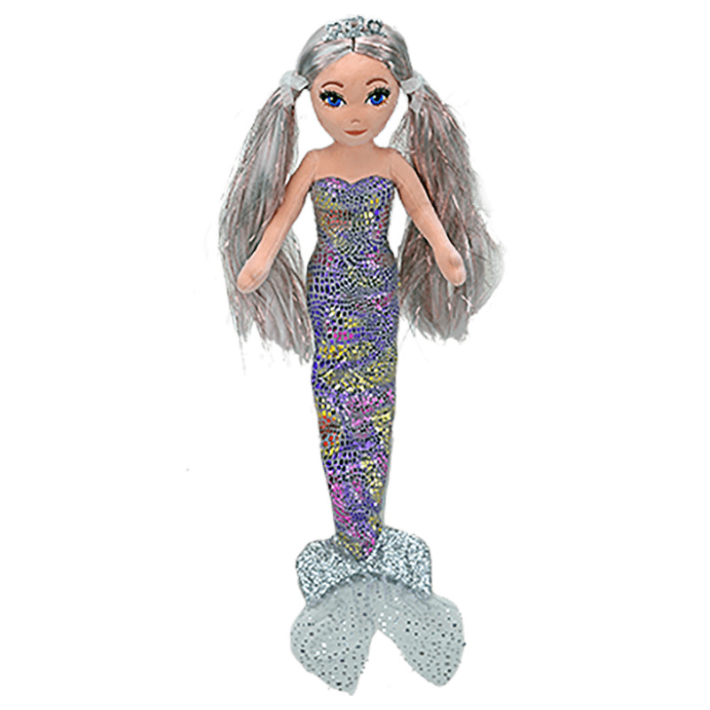 Beanie Boos - Ty Mermaids Sequin Foil Athena Medium | Mr Toys