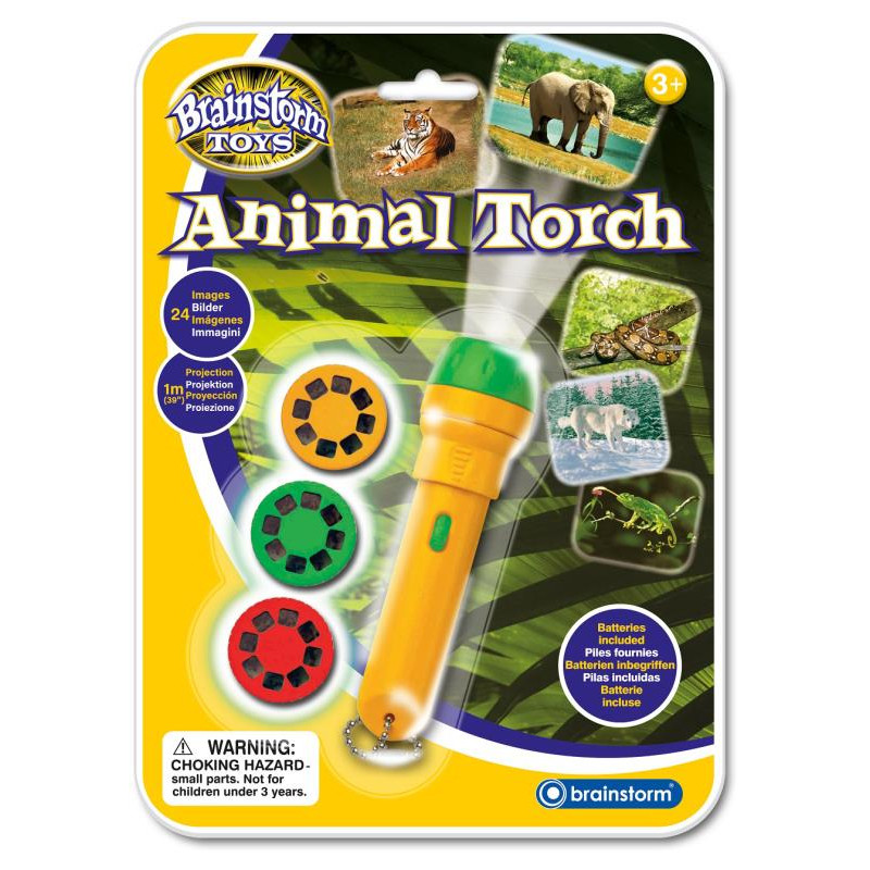 Brainstorm Animal Torch & Projector - Afterpay Available!
