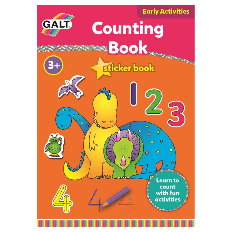 Galt - Counting Sticker Book | Mr Toys Toyworld