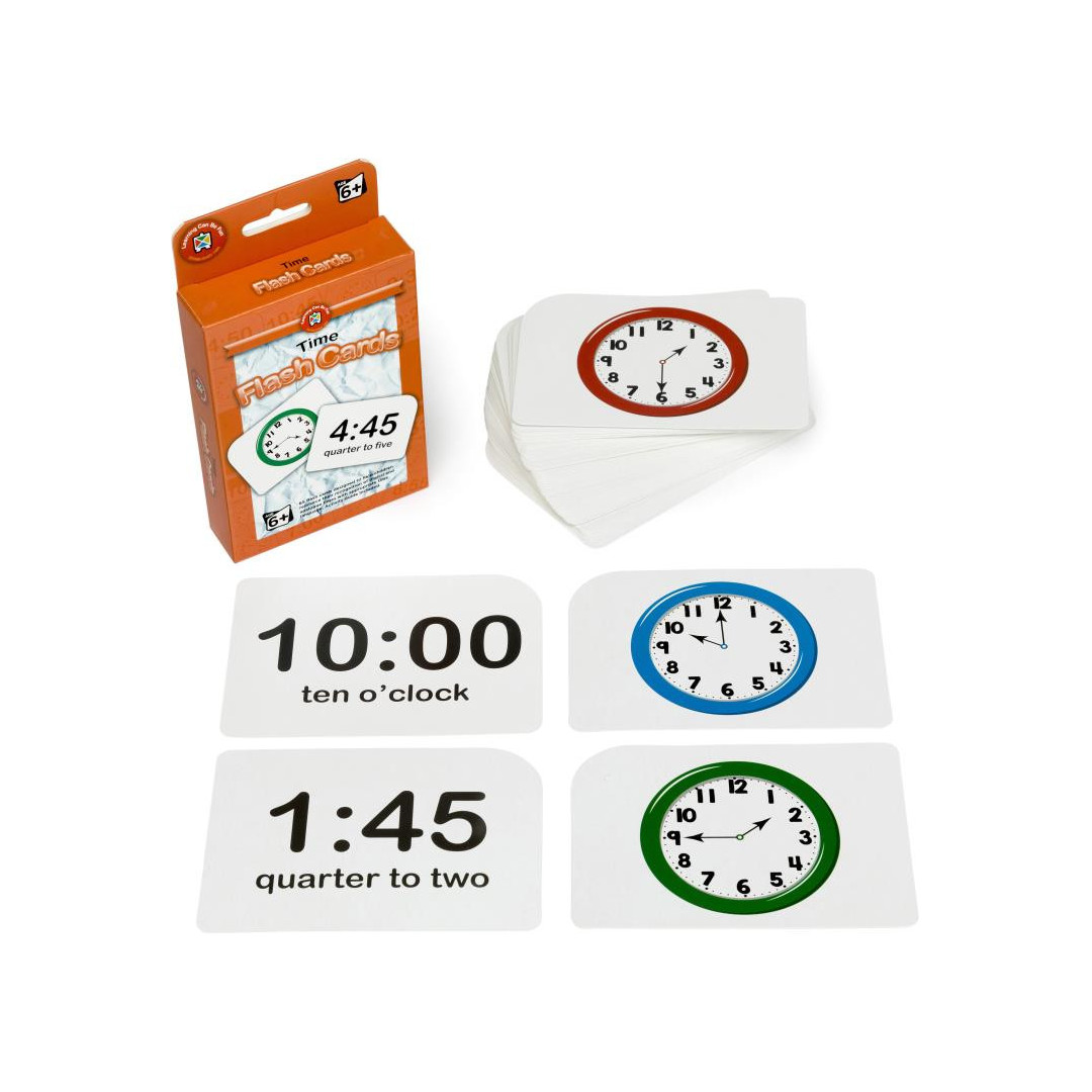 Learning Can Be Fun - Time Flash Card - Afterpay Available!