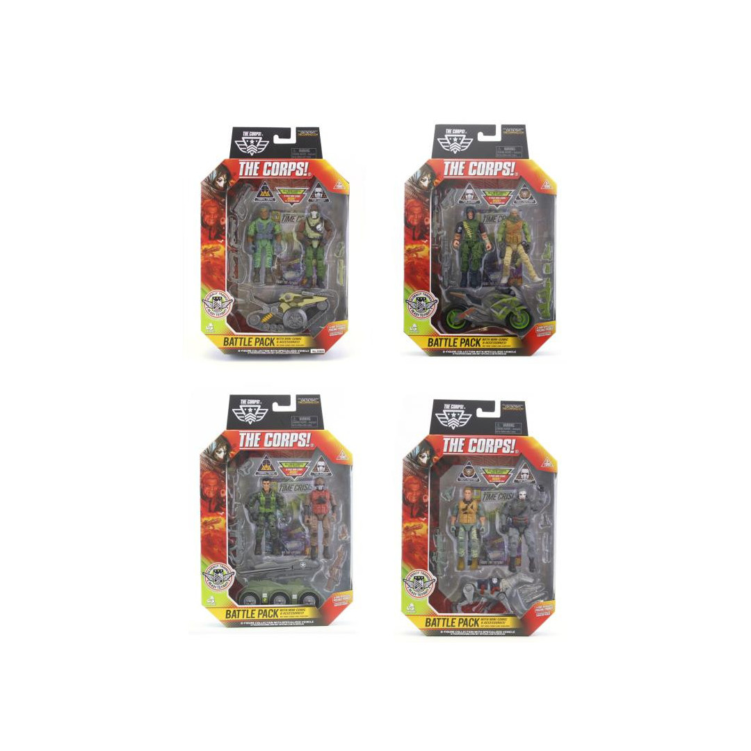 The Corps! Battle Pack - 2 Figure Set Assorted - Afterpay