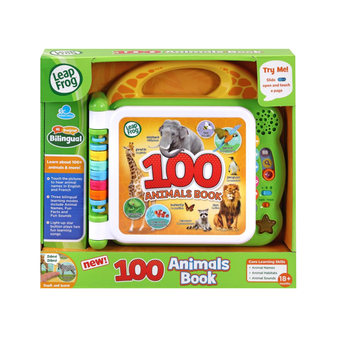 100 Animals Book - Afterpay Available!