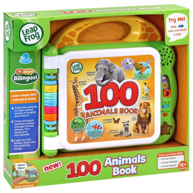 100 Animals Book - Afterpay Available!