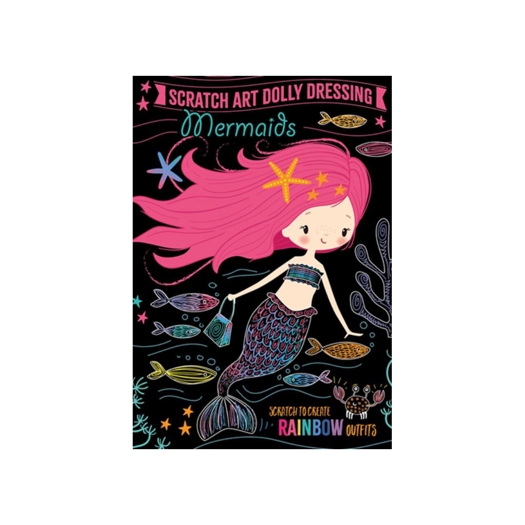 Scratch Art Dolly Dressing: Mermaids | Mr Toys Toyworld