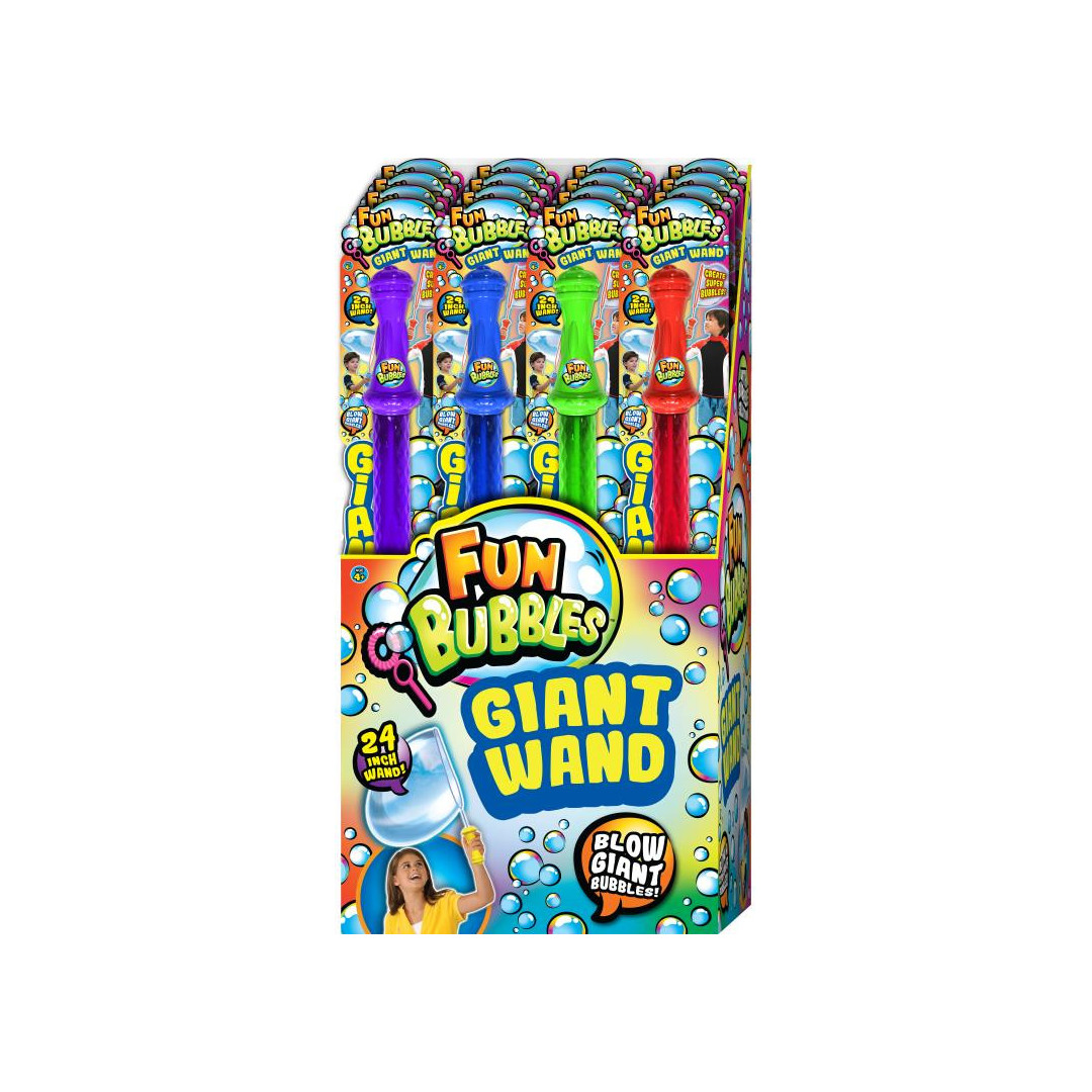 Fun Bubble Giant Wand Assorted - Afterpay Available!