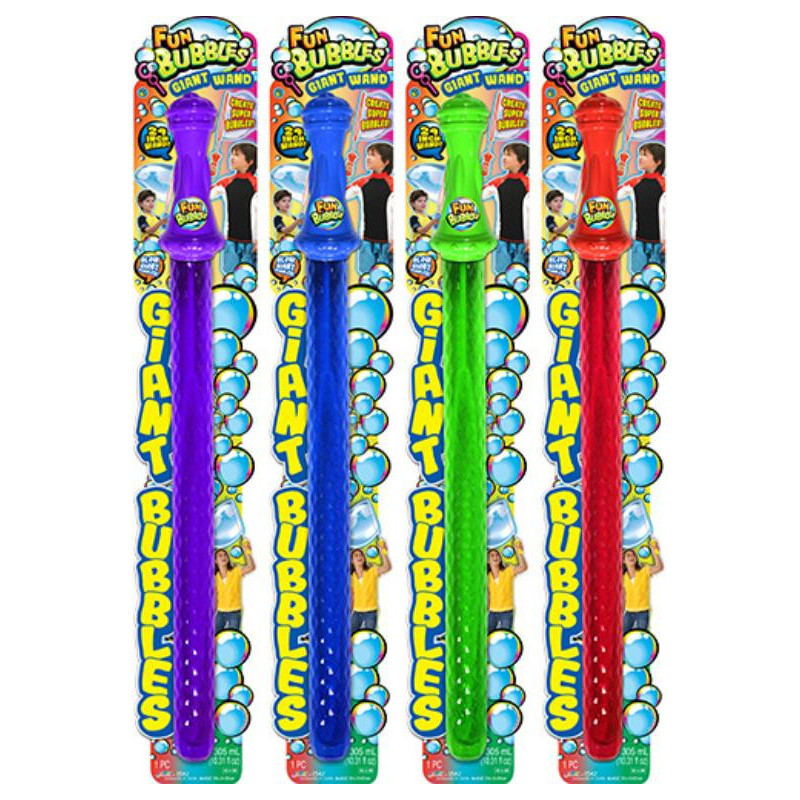 Fun Bubble Giant Wand Assorted - Afterpay Available!