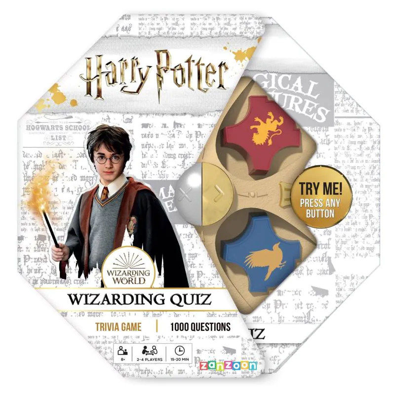 Harry Potter Wizard Quiz Game Mr Toys Toyworld