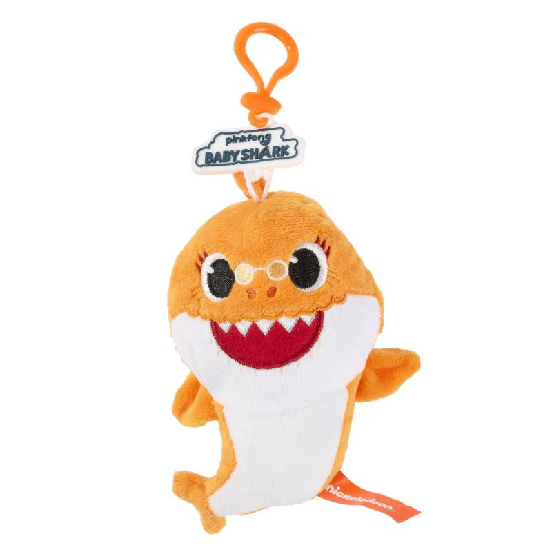 Baby Shark Plush Key Chain Coin Purse Assorted | Mr Toys Toyworld