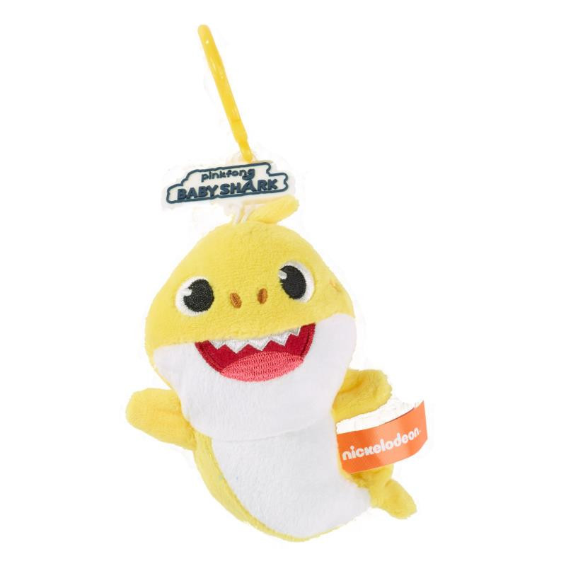 Baby Shark Plush Key Chain Coin Purse Assorted | Mr Toys Toyworld