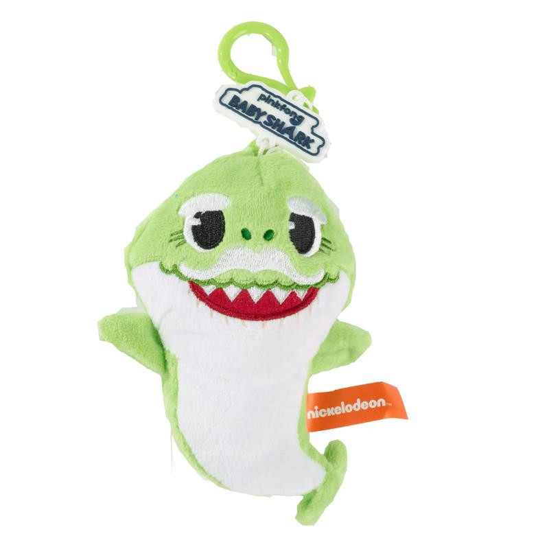 Baby Shark Plush Key Chain Coin Purse Assorted | Mr Toys Toyworld