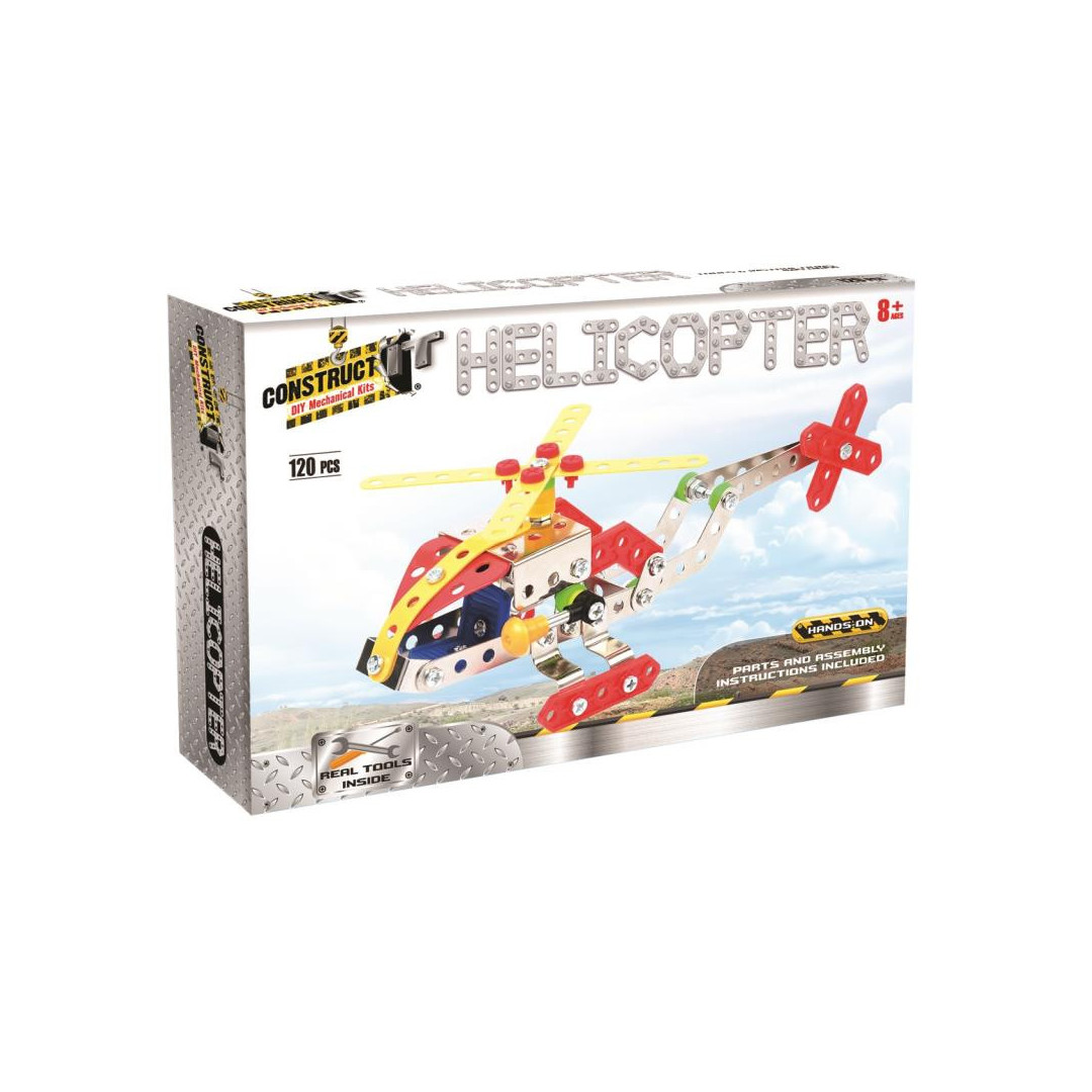 Construct It Kit - Helicopter - 120 Pces - Afterpay