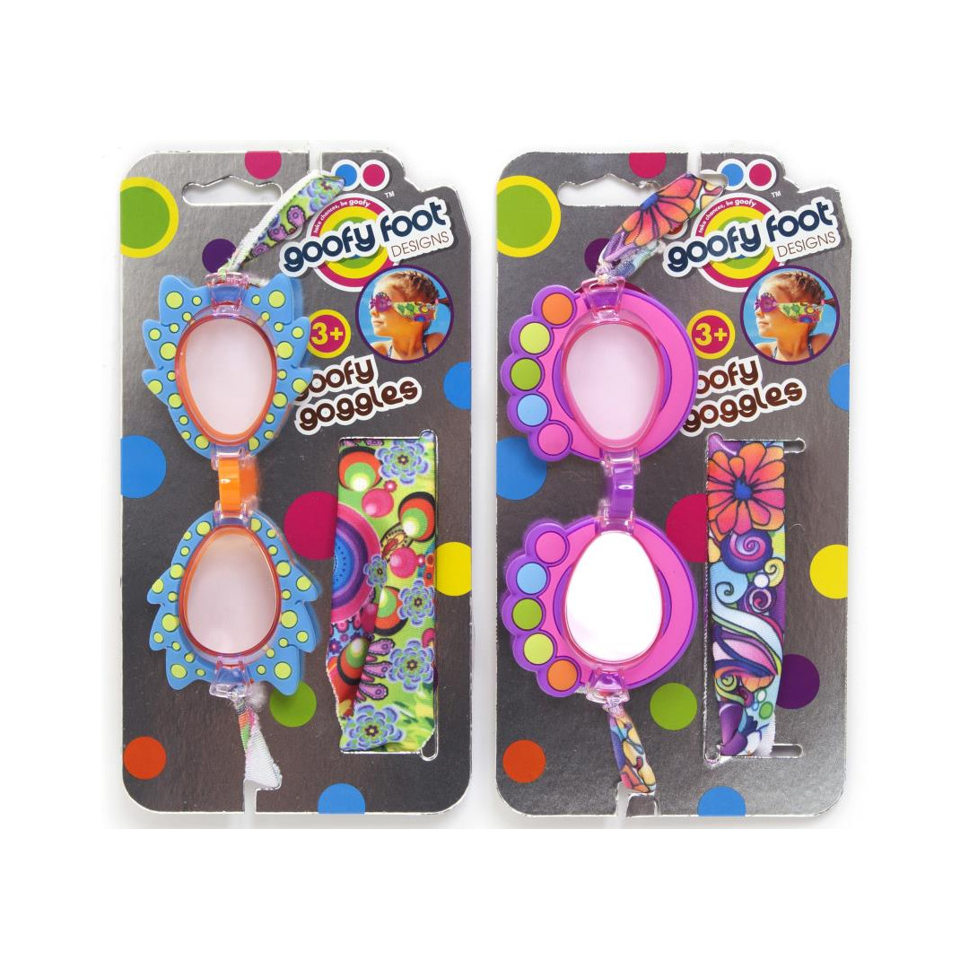 Goofy Foot Swim Goggles Assorted - Afterpay Available!