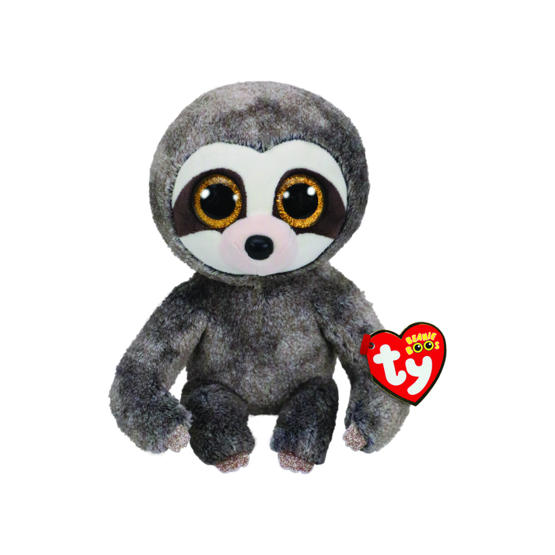 Beanie Boos Medium Dangler Grey Sloth - Afterpay Available!
