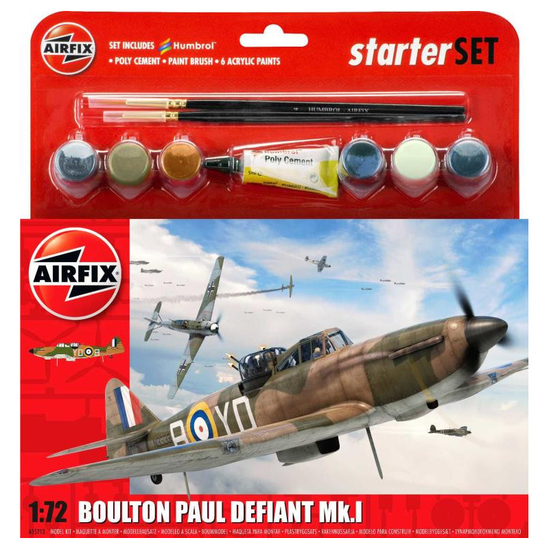 Airfix Boulton Paul Defiant Mk1 Gift Set | Mr Toys Toyworld