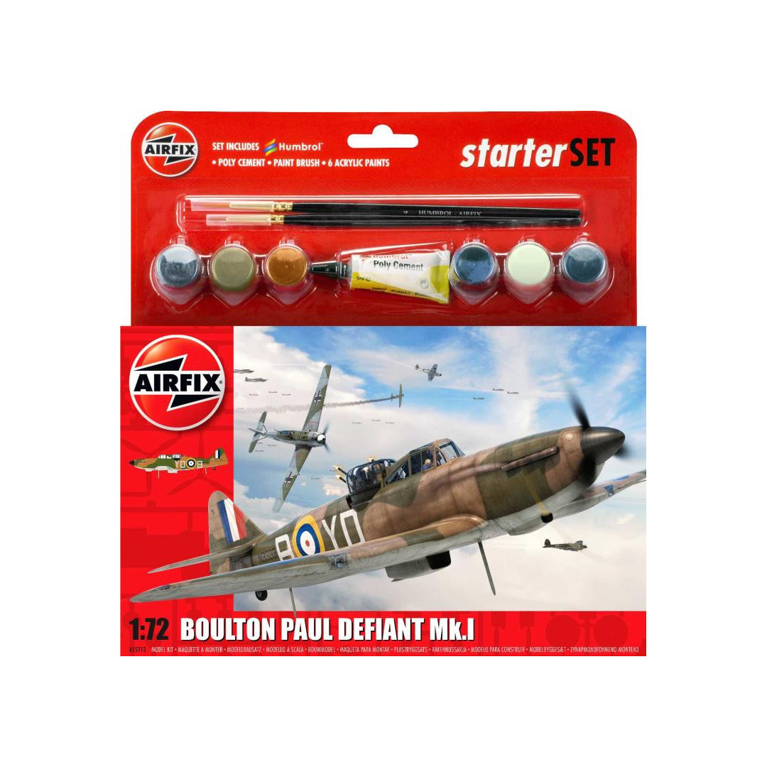 Airfix Boulton Paul Defiant Mk1 Gift Set | Mr Toys Toyworld