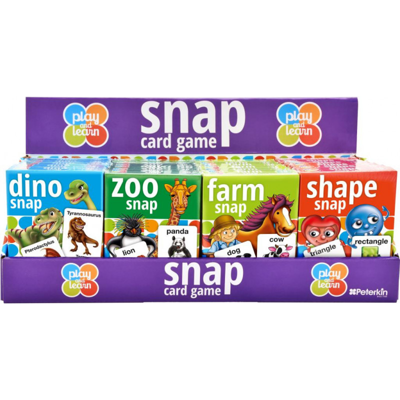 Peterkin Snap Card Game - Assorted - Afterpay Available!