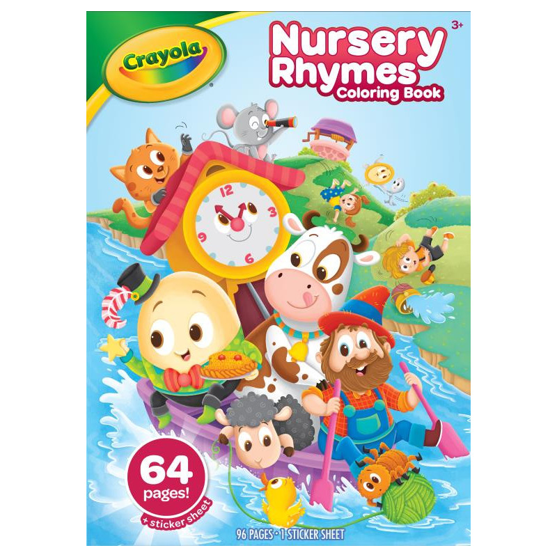 Nursery Rhymes Coloring Book - Afterpay Available!