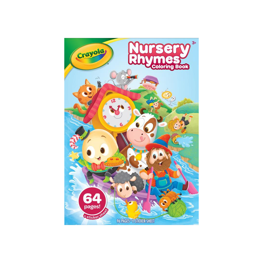 Nursery Rhymes Coloring Book - Afterpay Available!
