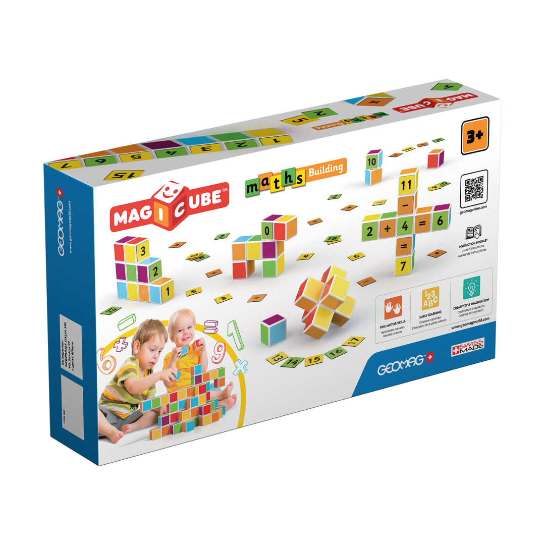 Magicube Math Building 55Pce - Afterpay Available!