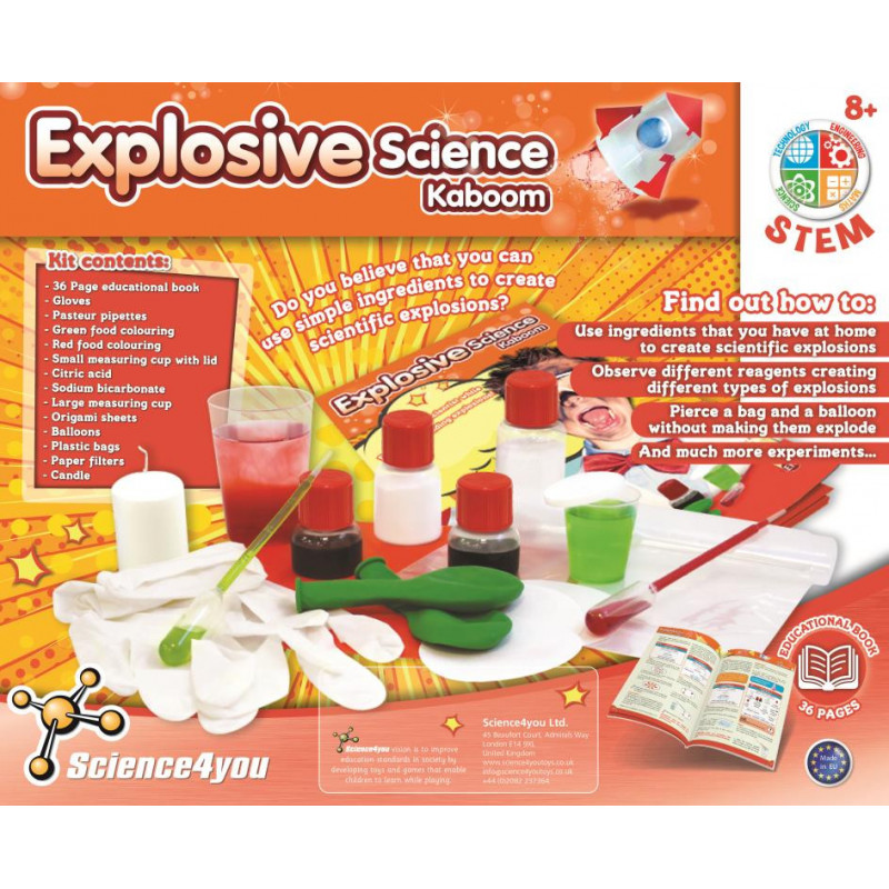 Science 4U - Kaboom Explosive Science | Mr Toys Toyworld