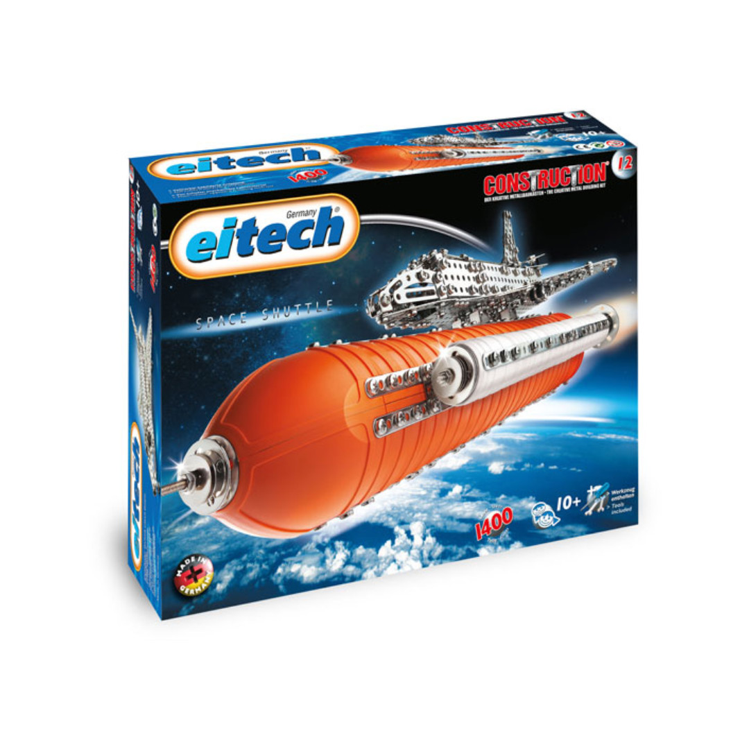 Eitech Deluxe Space Shuttle with Booster Construction Set | Mr