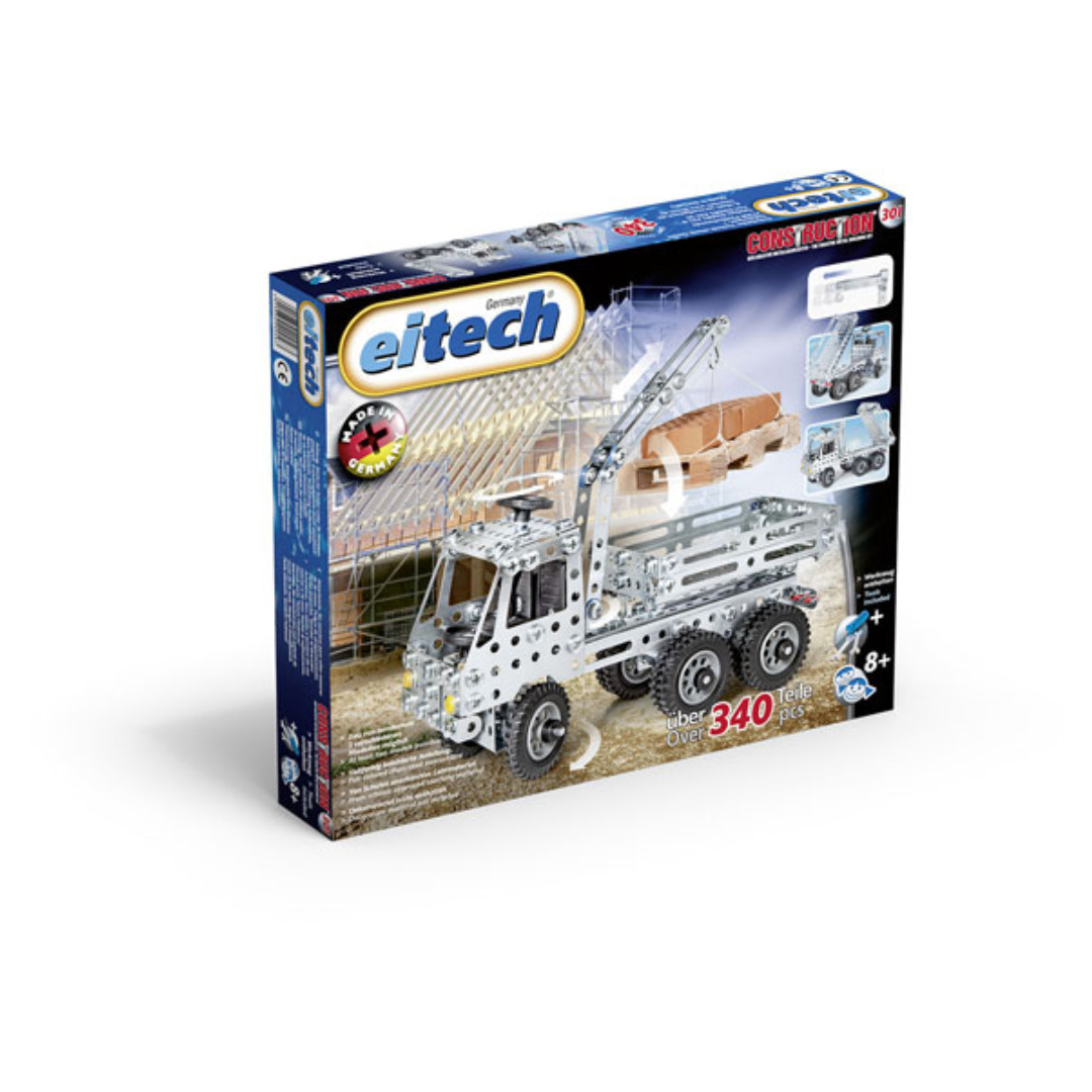 Eitech Truck with Crane Construction Set - Afterpay