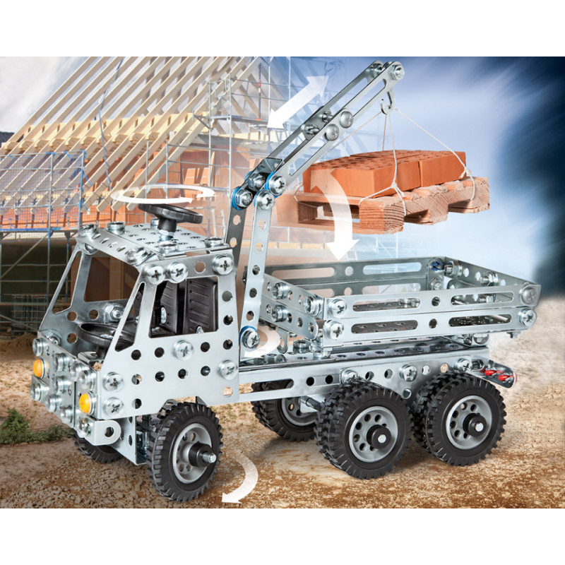 Eitech Truck with Crane Construction Set - Afterpay