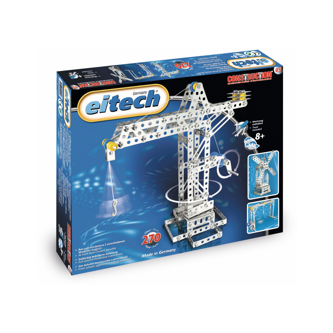 Eitech Crane and Windmill Construction Set - Afterpay