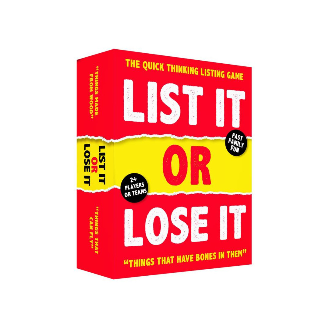 List It Or Loose It! Board Game | Mr Toys Toyworld