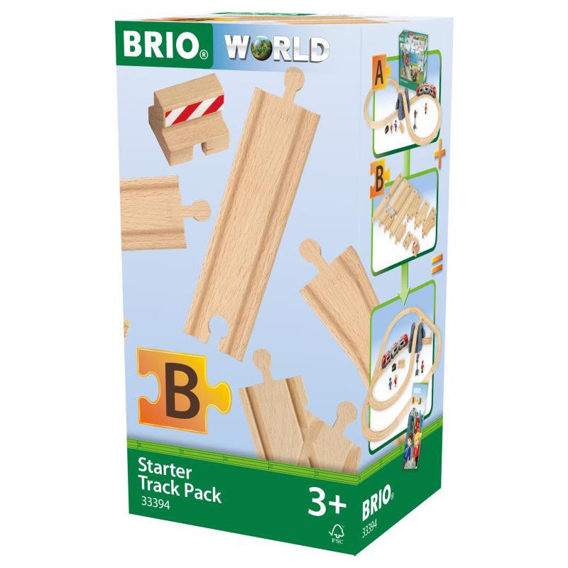 Brio World Starter Track Pack B with 13 Pieces - Afterpay