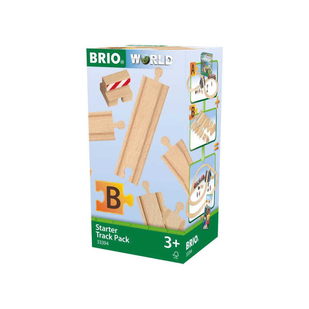 Brio World Starter Track Pack B with 13 Pieces - Afterpay