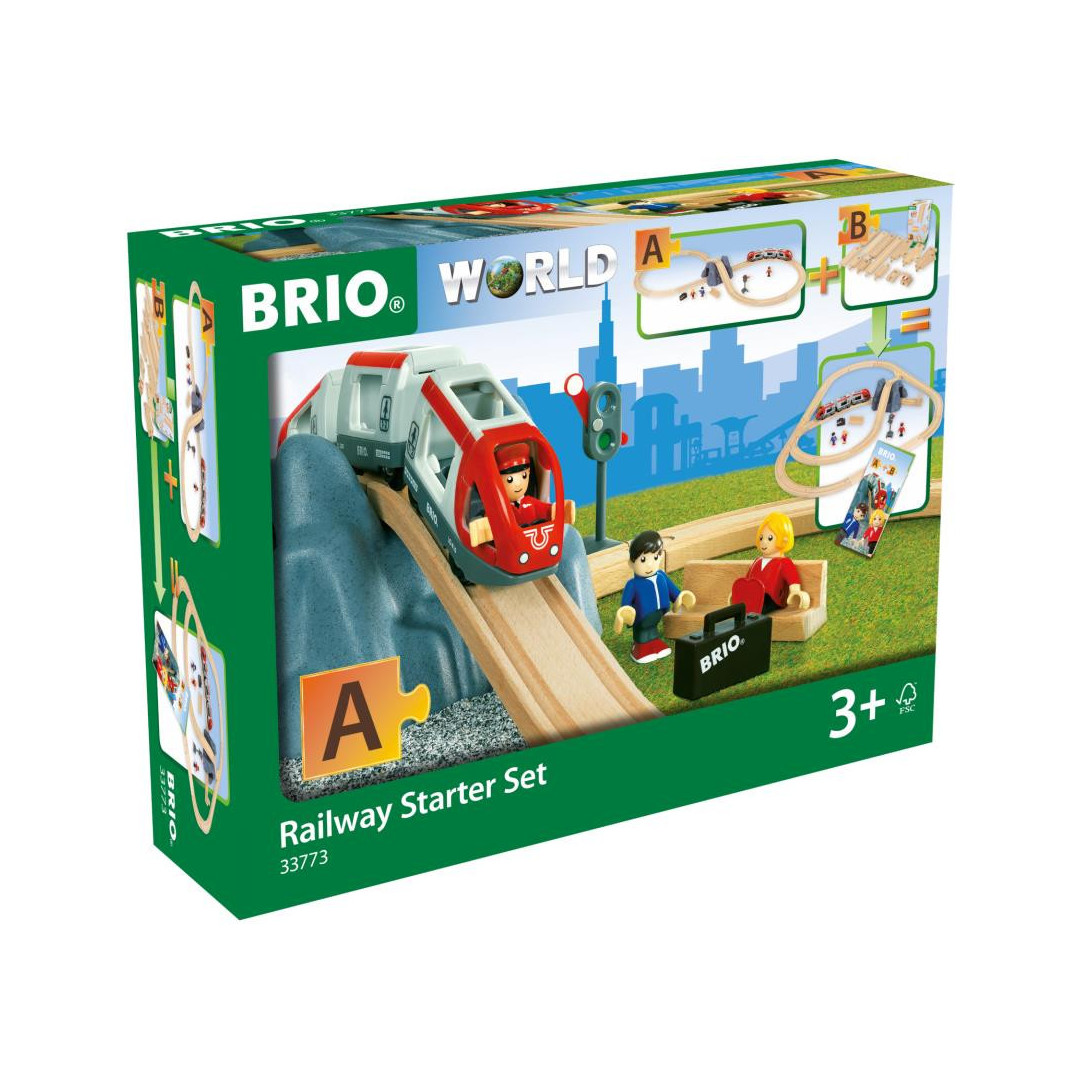 Brio World Railway Starter Set (Set A) | Mr Toys Toyworld