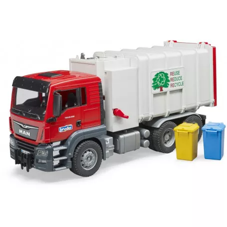Bruder 1:16 MAN TGS Side Loading Garbage Truck - Afterpay