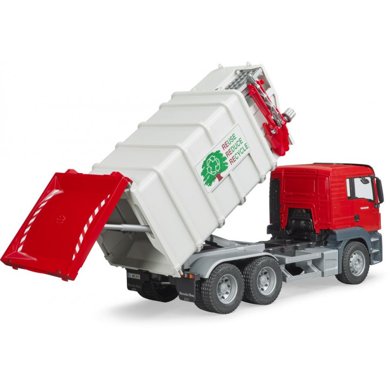 Bruder 1:16 MAN TGS Side Loading Garbage Truck - Afterpay
