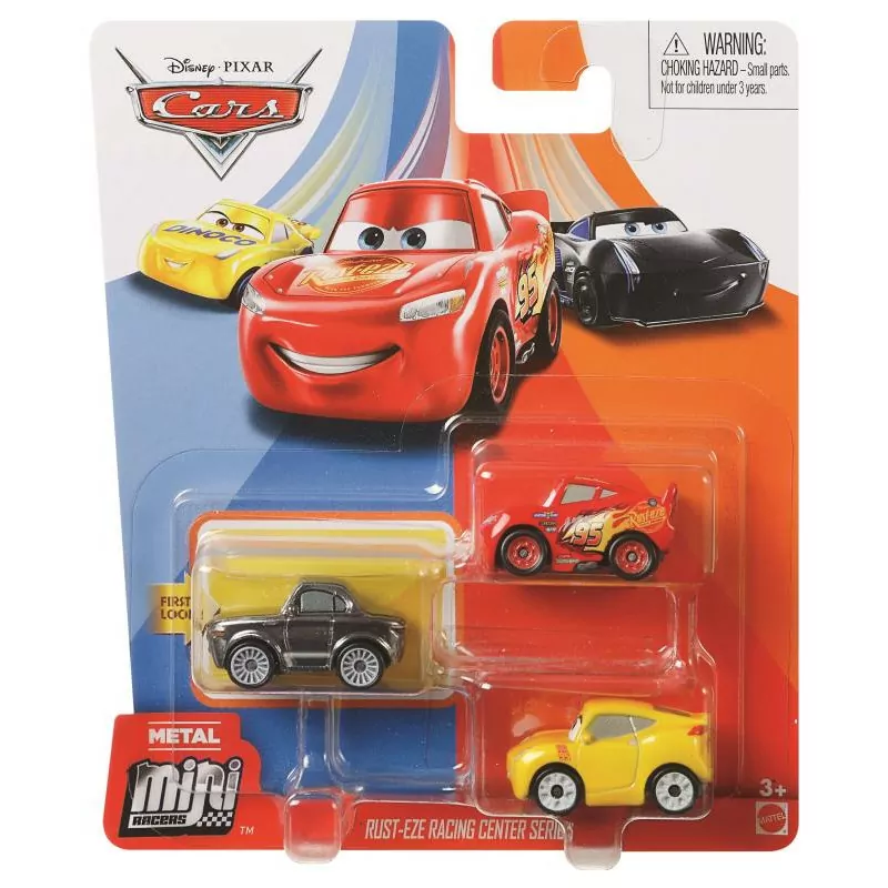Cars Minis 3 Pack Randomly Assorted - Afterpay Available!