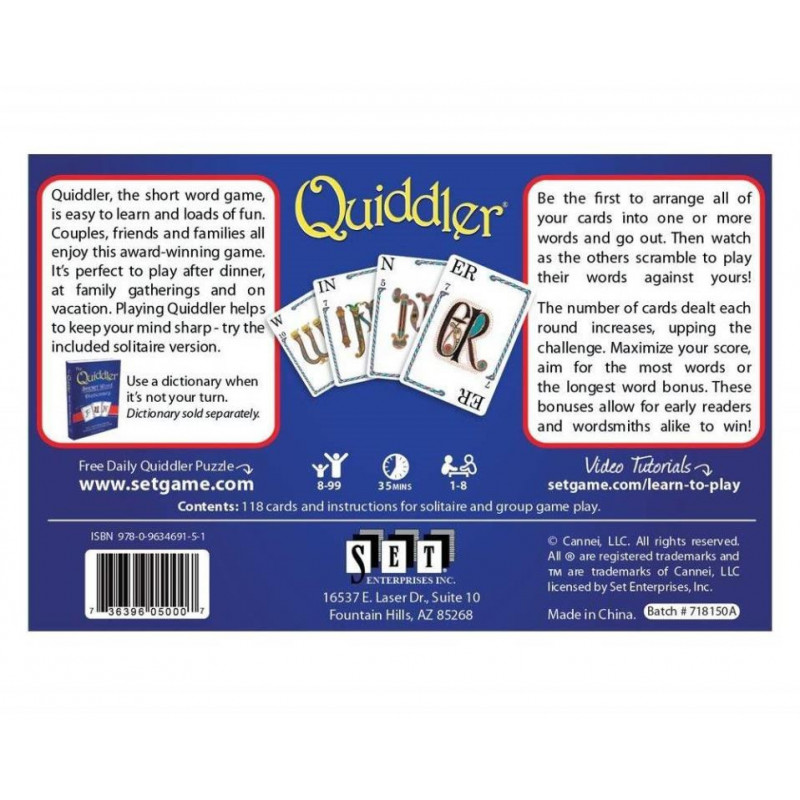 Quiddler - Afterpay Available!