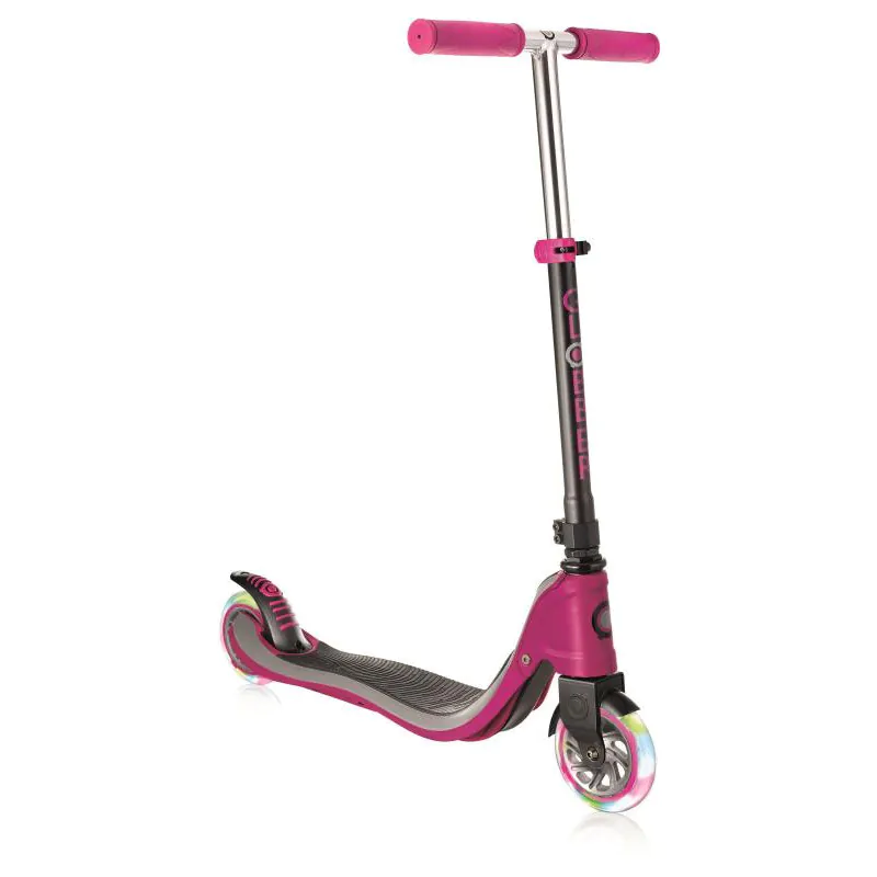 Globber 2 Wheel Scooter Flow 125 With Light Wheels - Ruby